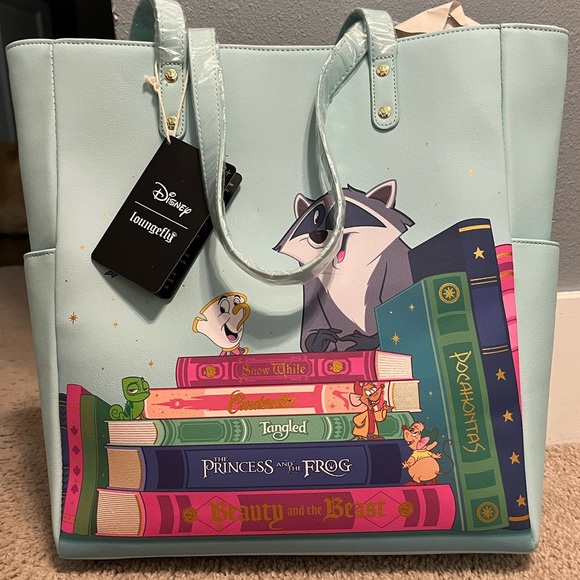 Loungefly | Bags | Disney Loungefly Sidekick Rare Book Tote | Poshmark